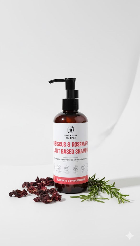 Hibiscus & Rosemary Herbal Shampoo – RapoonzelProducts