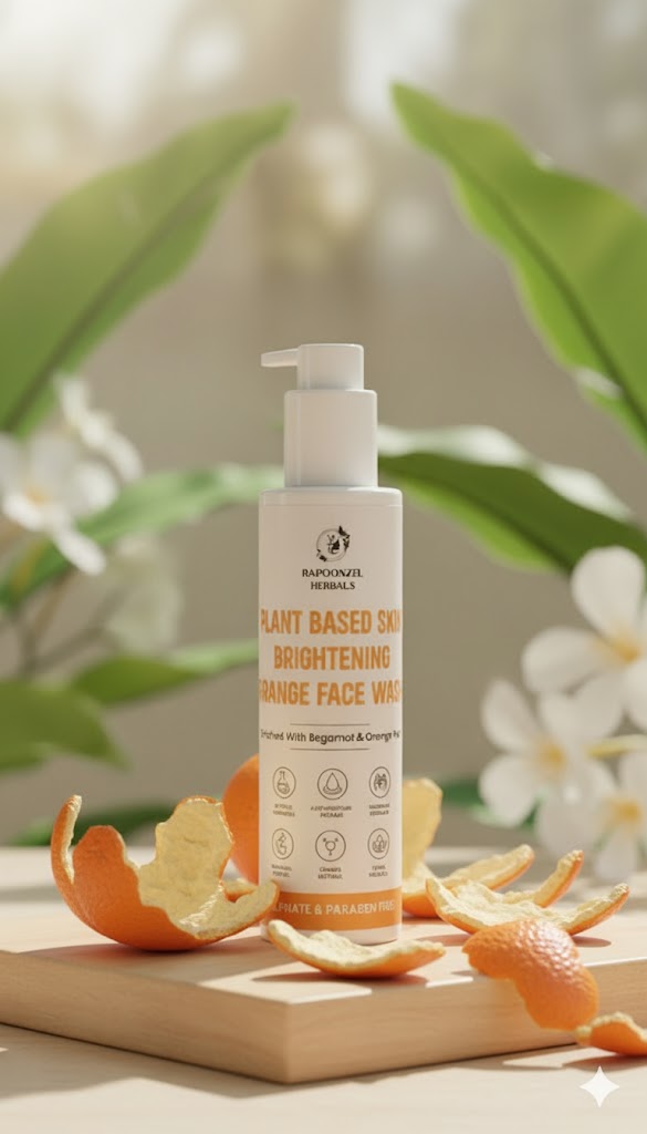 Plant-Based Skin Brightening Face Wash – RapoonzelProducts